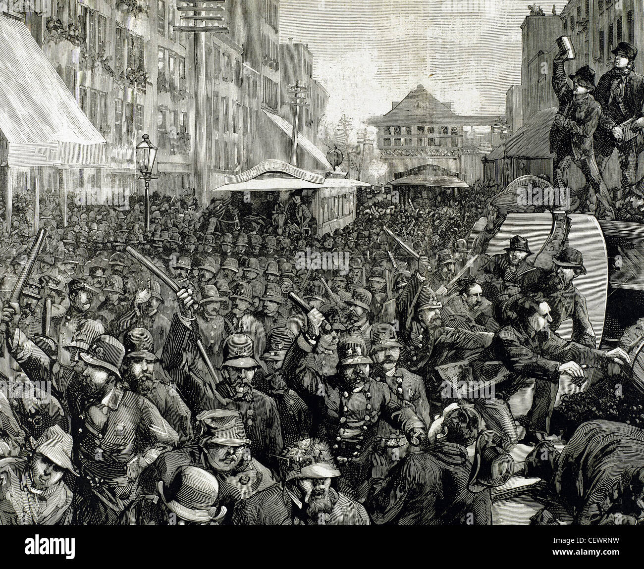 Labor march 19th century hi-res stock photography and images - Alamy