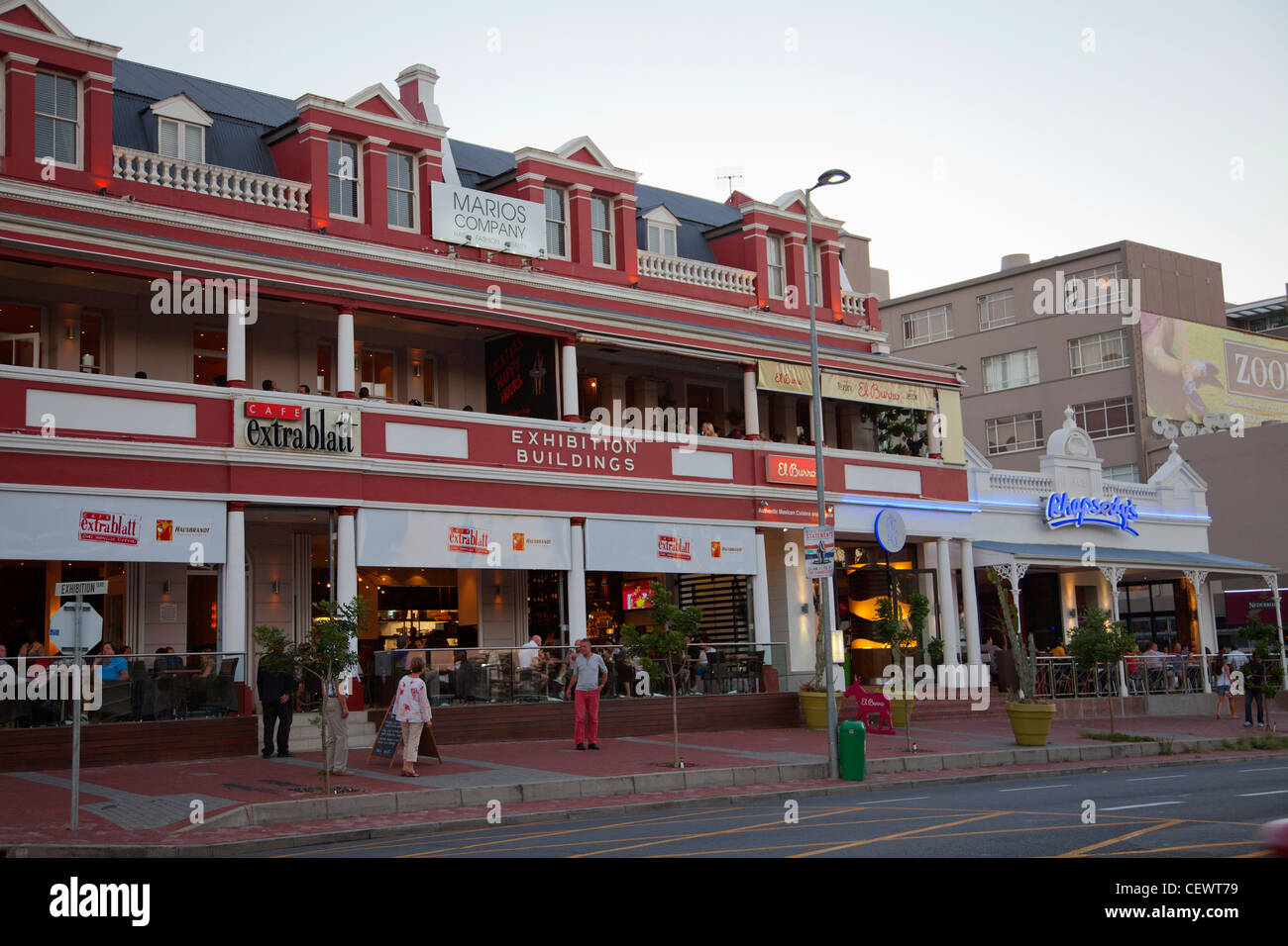 Green Point Main Rd Restaurants Stock Photo - Alamy