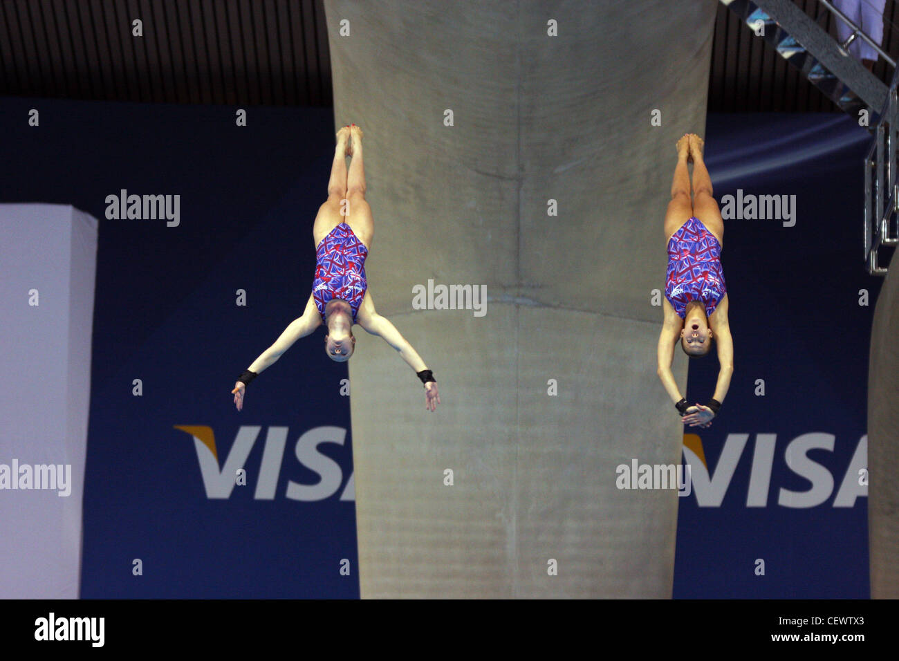 Sarah BARROW Tonia COUCH (GBR) in the Synchronised 10m Platform at ...