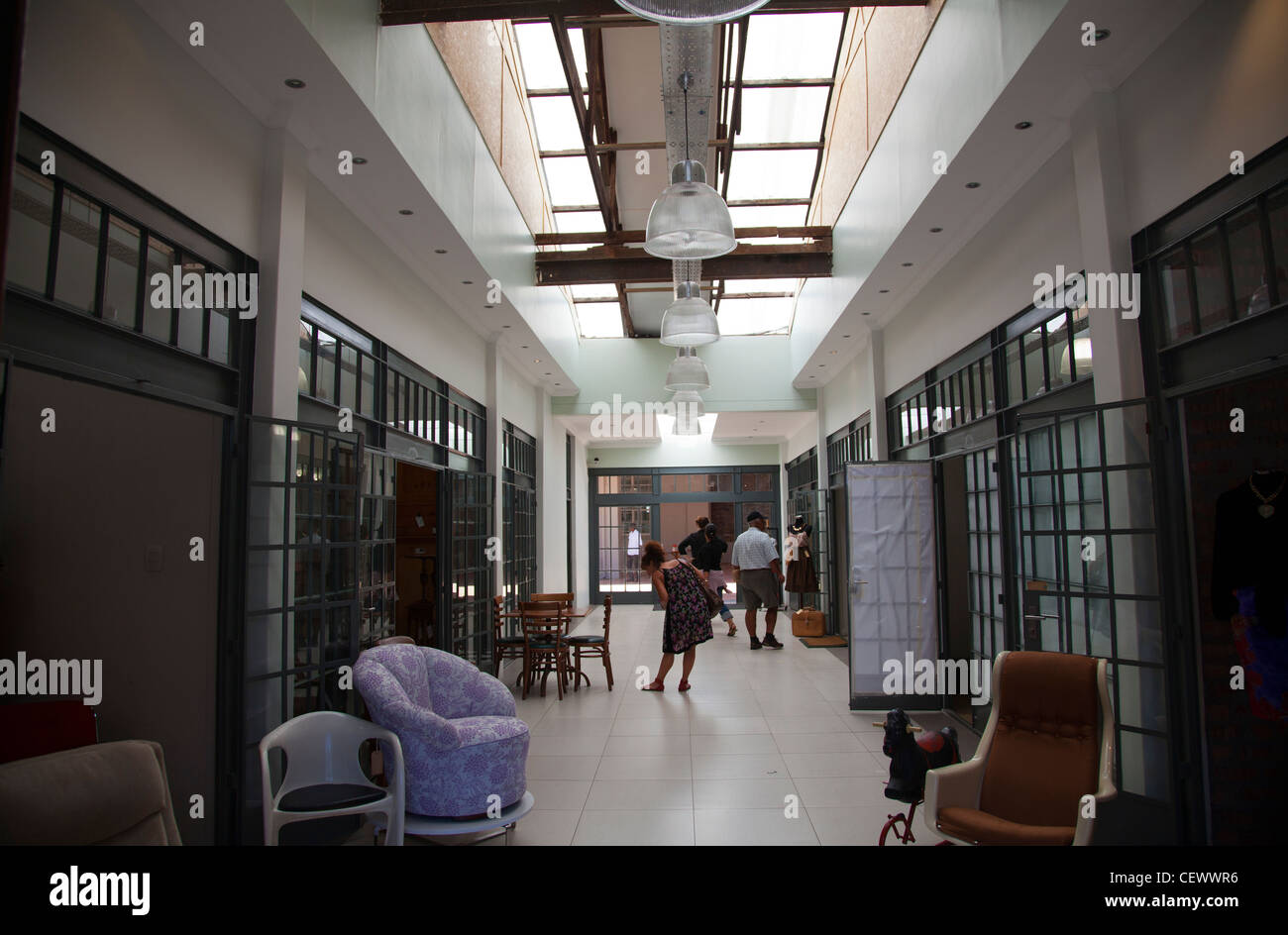 Salt Circle Arcade in Woodstock - Cape Town Stock Photo - Alamy