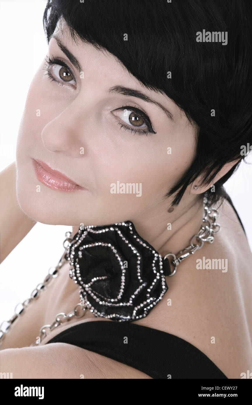 Posh woman retro hi-res stock photography and images - Alamy