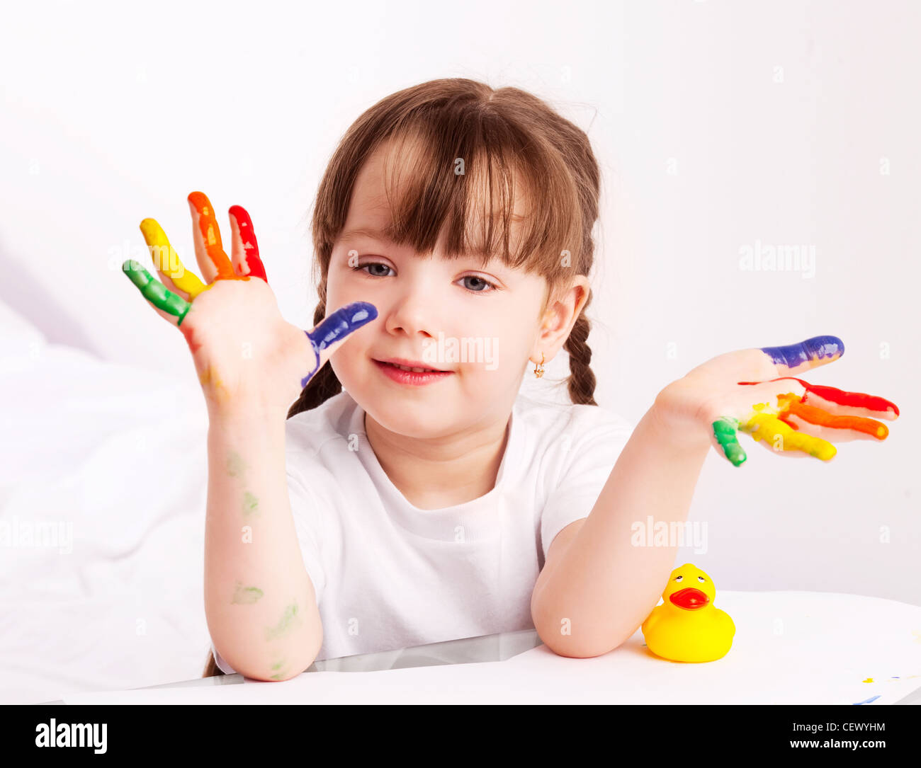 happy child at home Stock Photo - Alamy