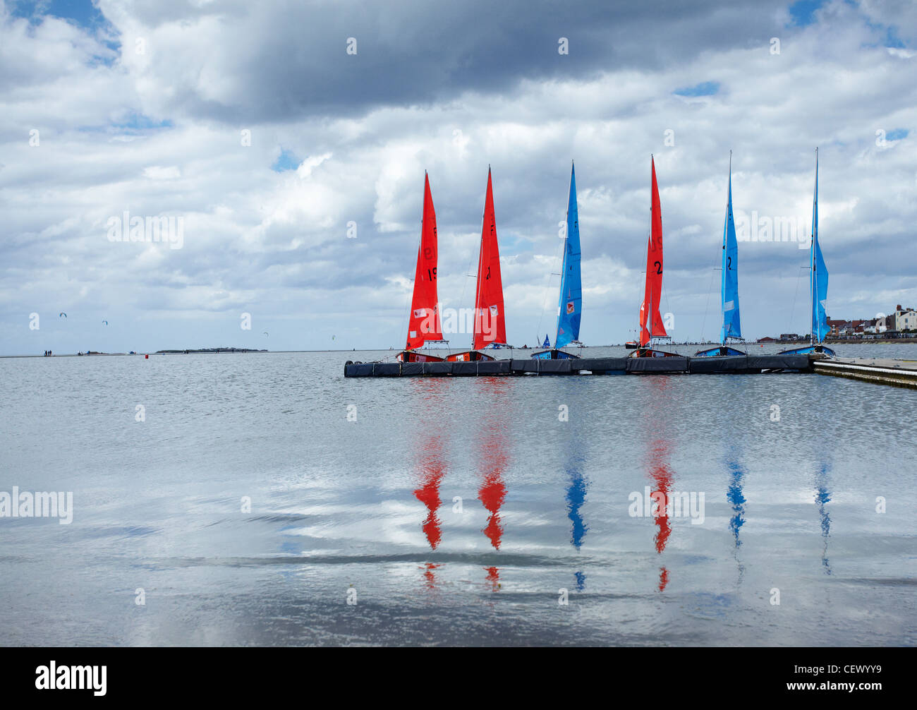 Blue sailing hi-res stock photography and images - Alamy