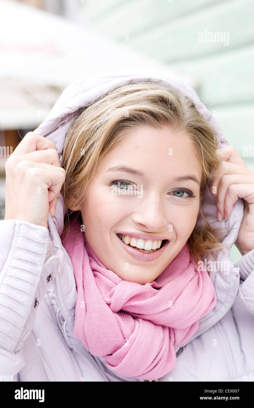 Wrapped around neck hi-res stock photography and images - Alamy