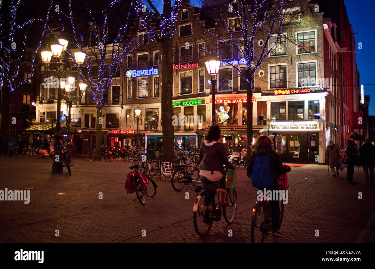Amsterdam holland leidseplein nightlife hi-res stock photography and ...