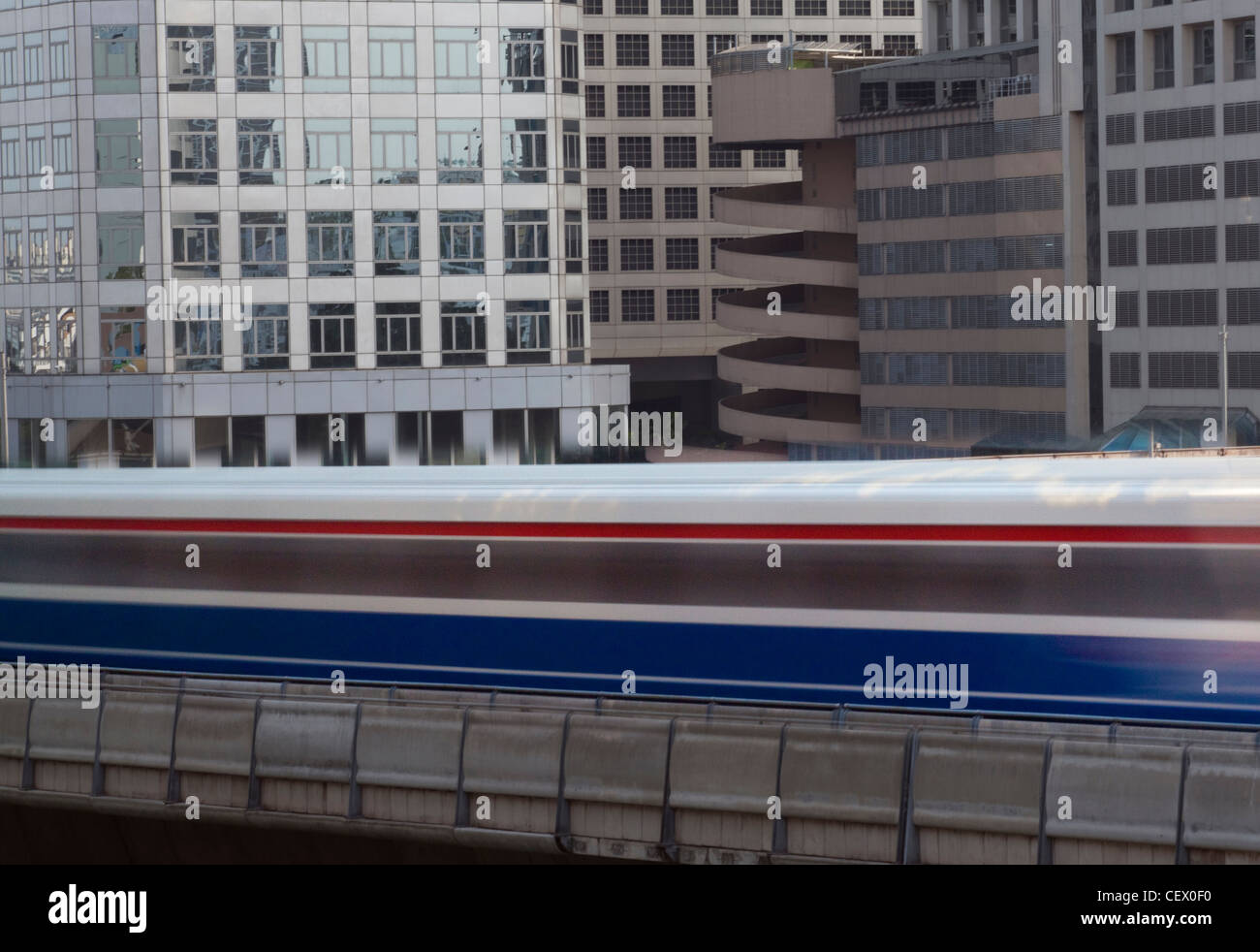 BTS subway train system in Bangkok, Thailand Stock Photo - Alamy