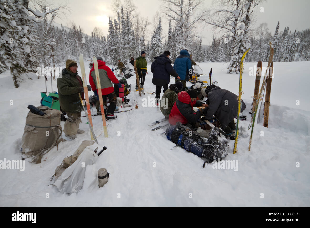 Winter sports in russia hi-res stock photography and images - Alamy