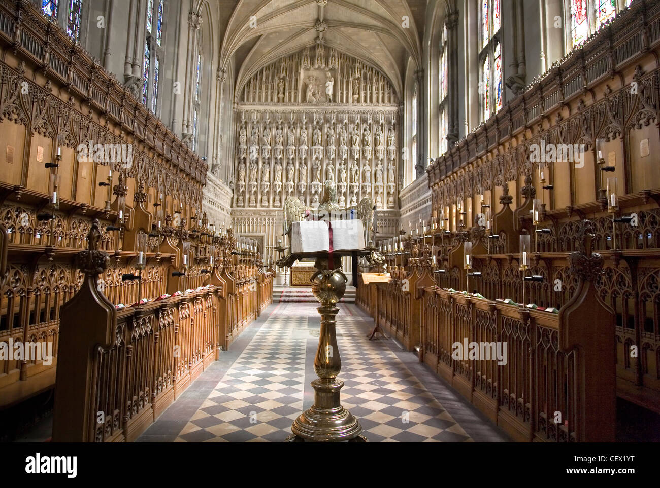 Chapel of Magdalen College, Oxford Stock Photo - Alamy