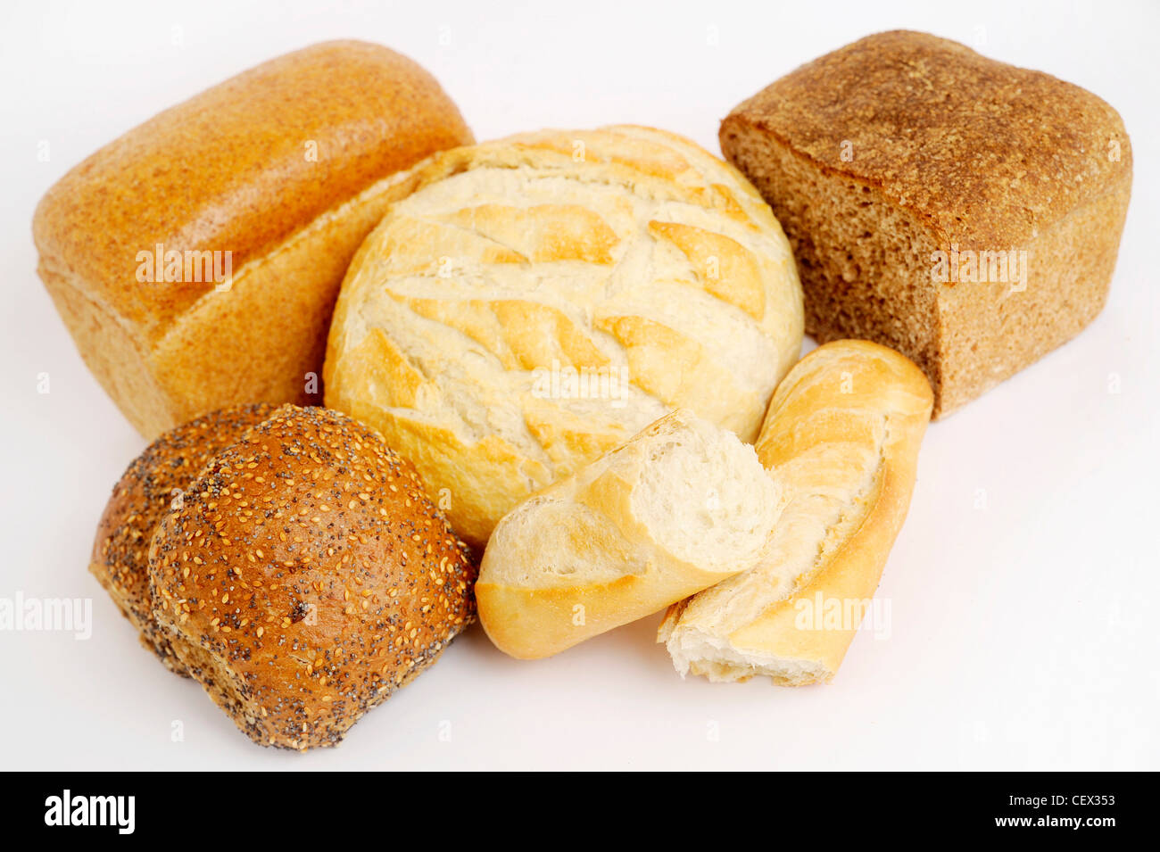 Bread still life Stock Photo - Alamy