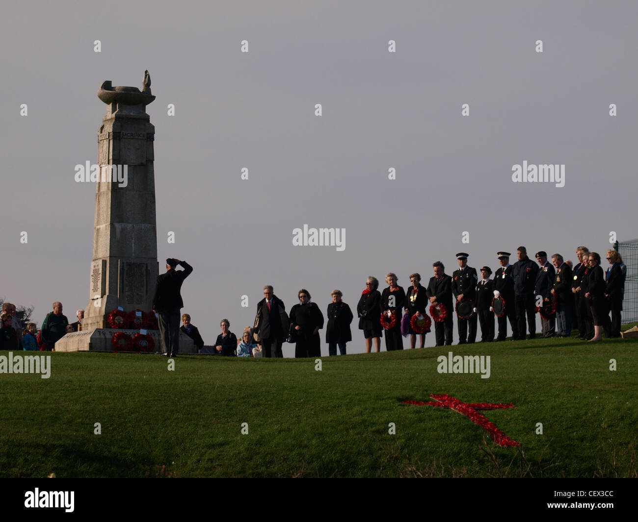 Remembrance day poppy parade hi-res stock photography and images - Alamy