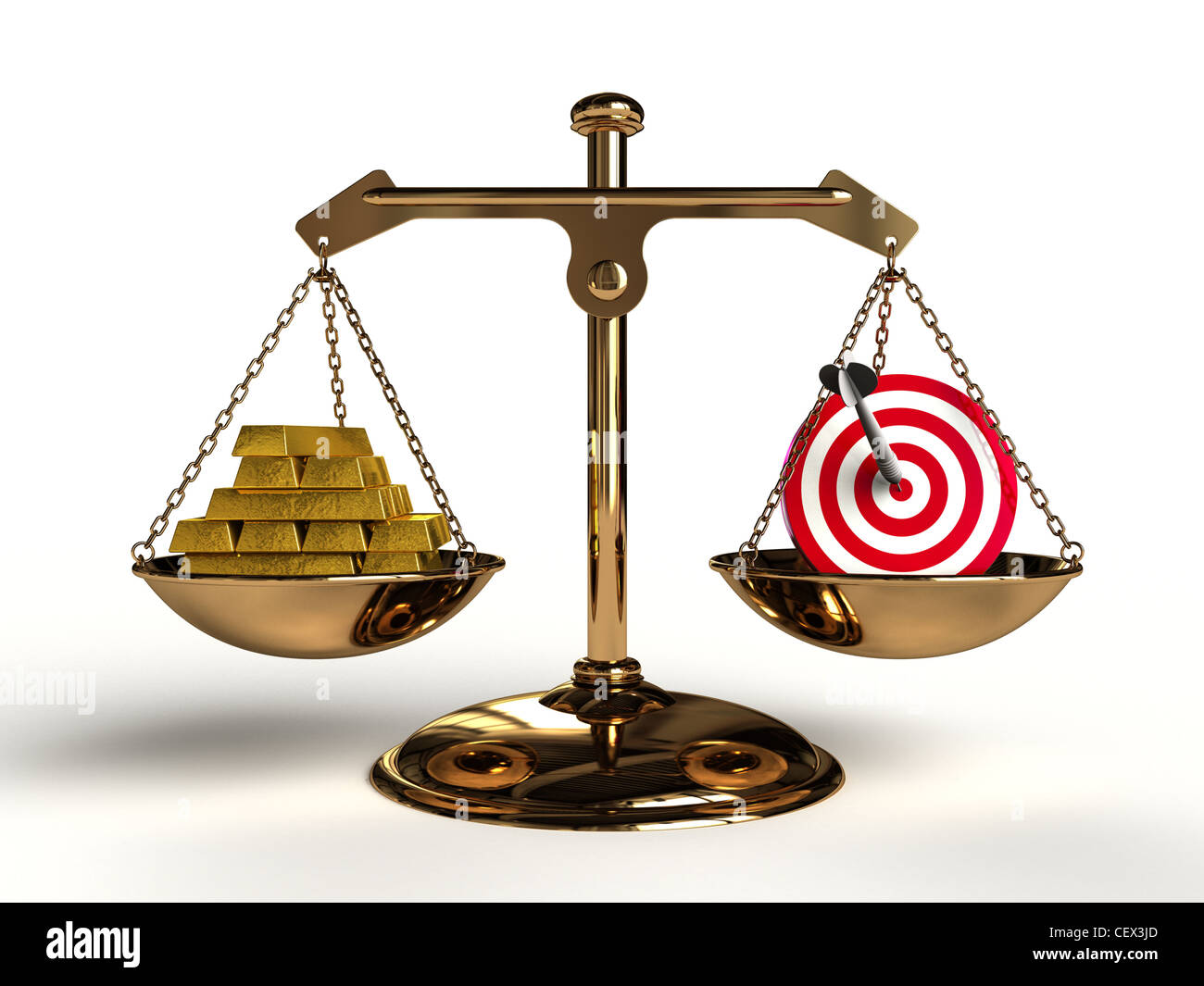 The value of Target Stock Photo - Alamy