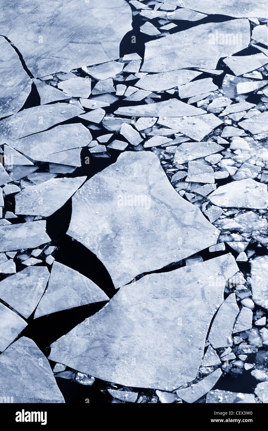 Broken ice hi-res stock photography and images - Alamy