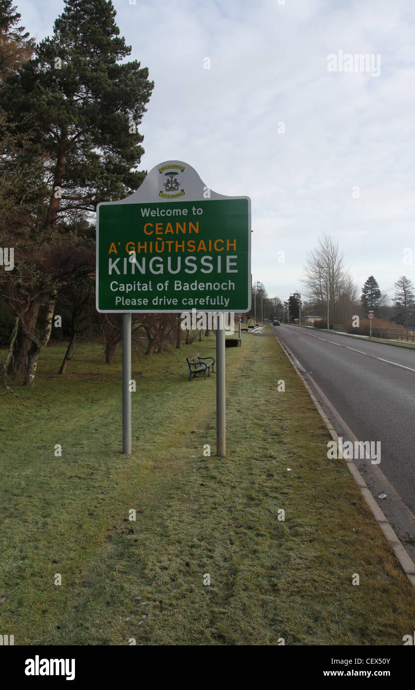Welcome Sign Welcome Highlands Sign High Resolution Stock Photography ...