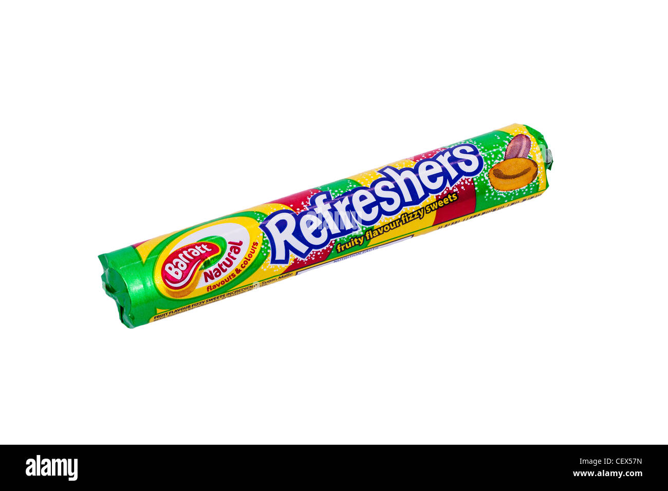 A packet of Barratt Refreshers sweets on a white background Stock Photo ...
