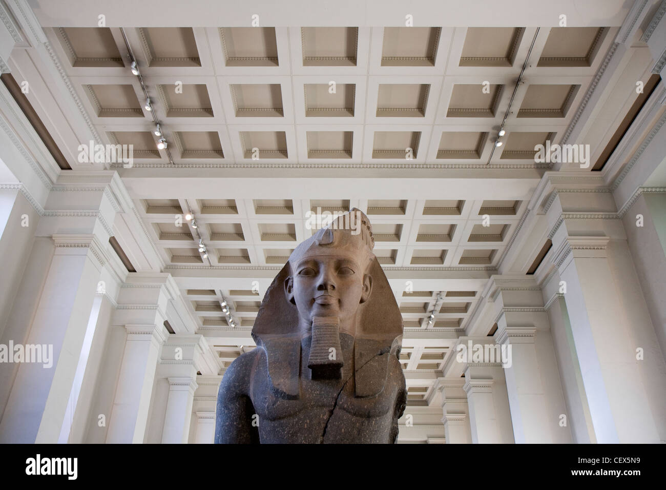 Egyptian statue in british museum hi-res stock photography and images ...