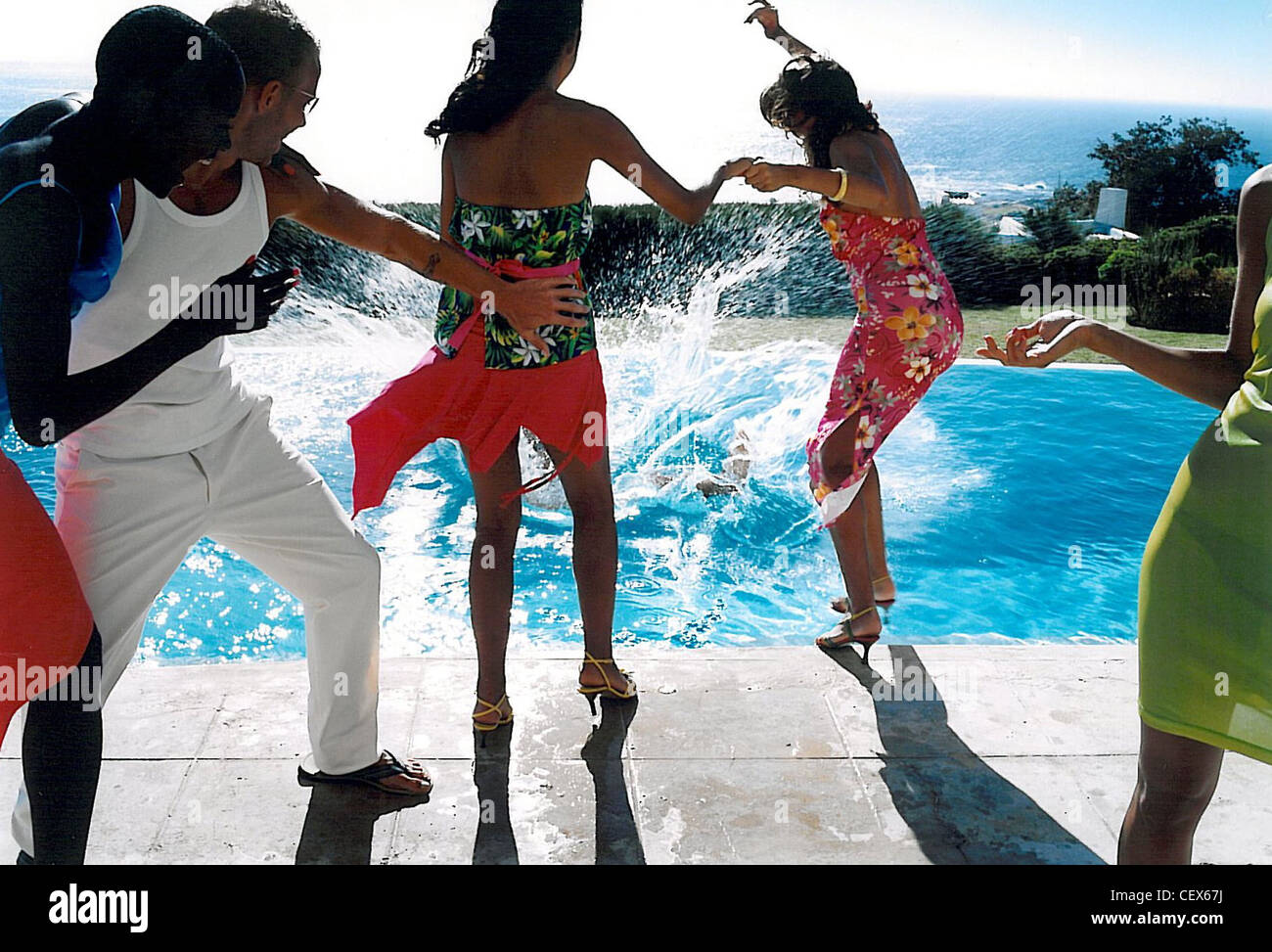 Pool fully clothed hi-res stock photography and images - Alamy