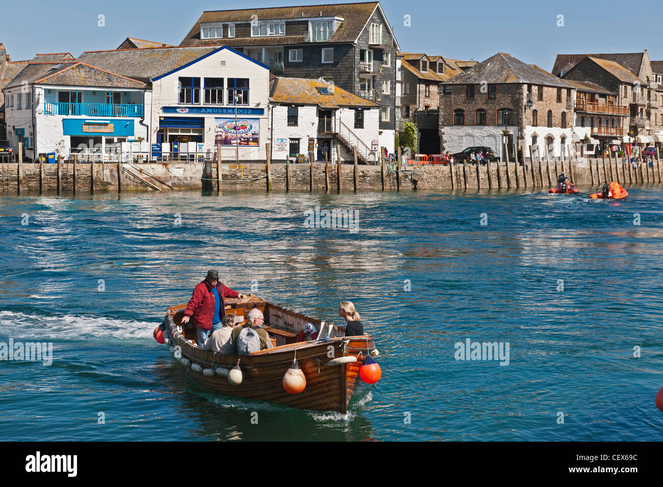 Looe ferry boat hi-res stock photography and images - Alamy