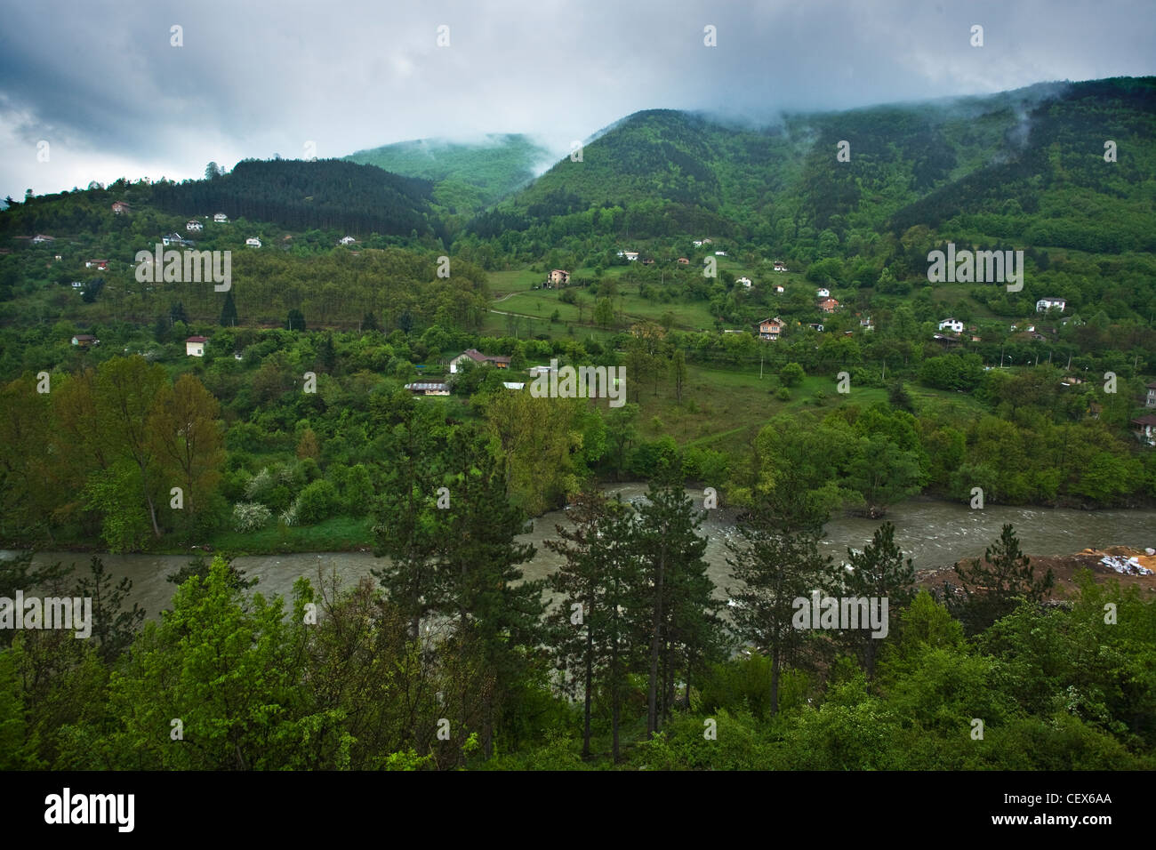 Iskar river gorge, Balkans, Bulgaria Stock Photo - Alamy