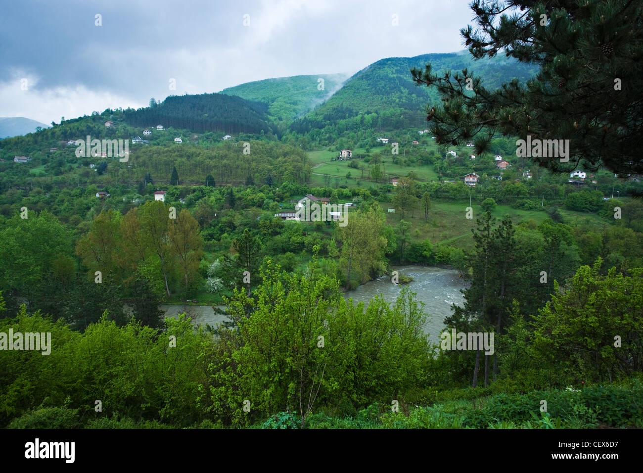 Iskar river gorge, Balkans, Bulgaria Stock Photo - Alamy