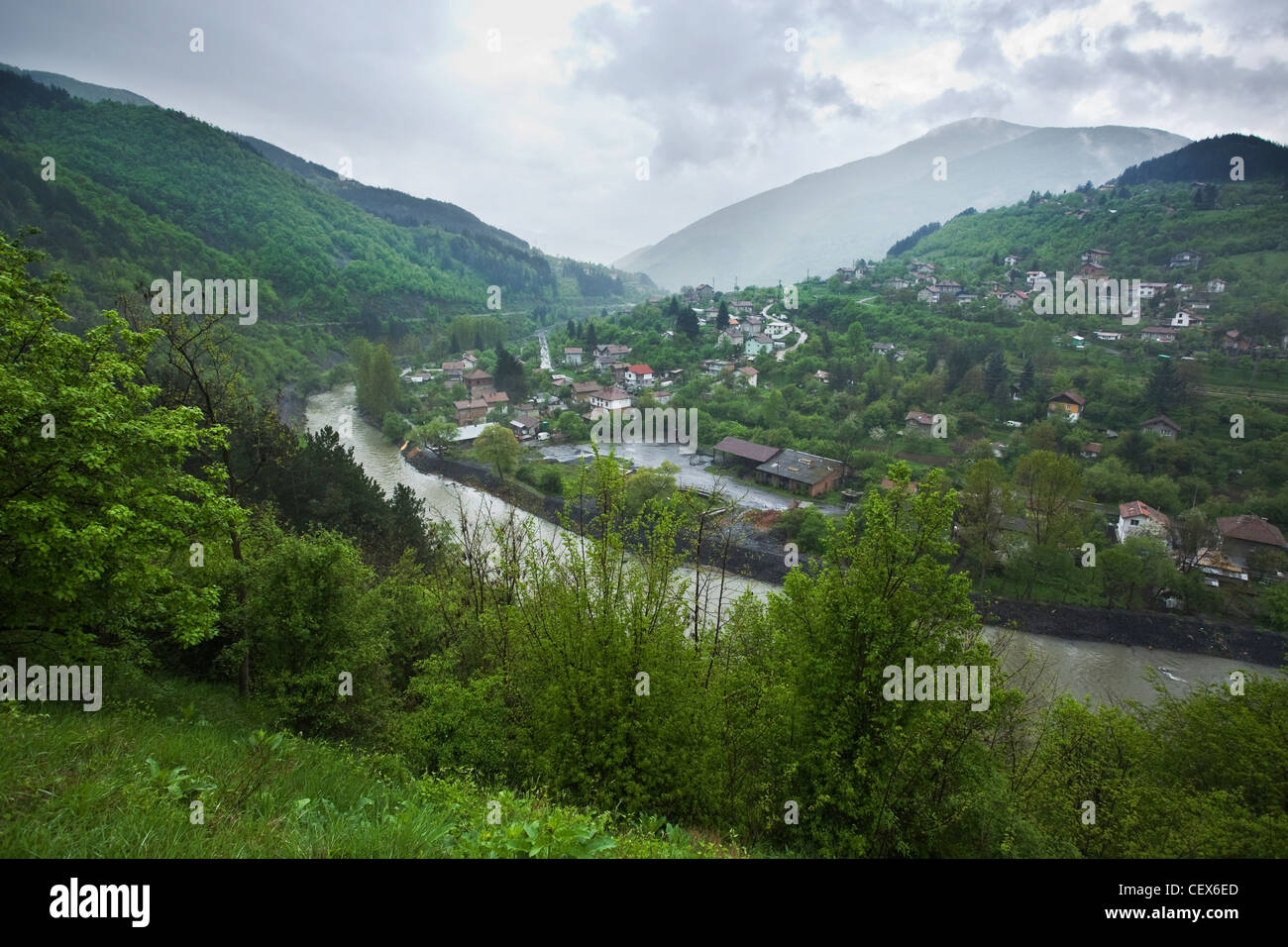Iskar river gorge, Balkans, Bulgaria Stock Photo - Alamy