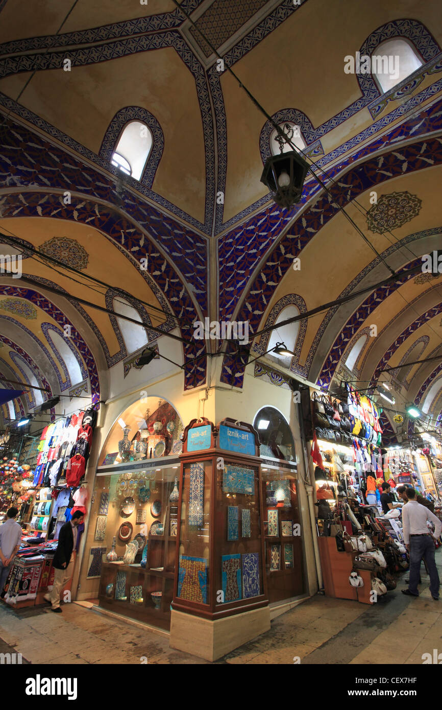 Turkey; Istanbul; Grand Bazaar, shops, people Stock Photo - Alamy