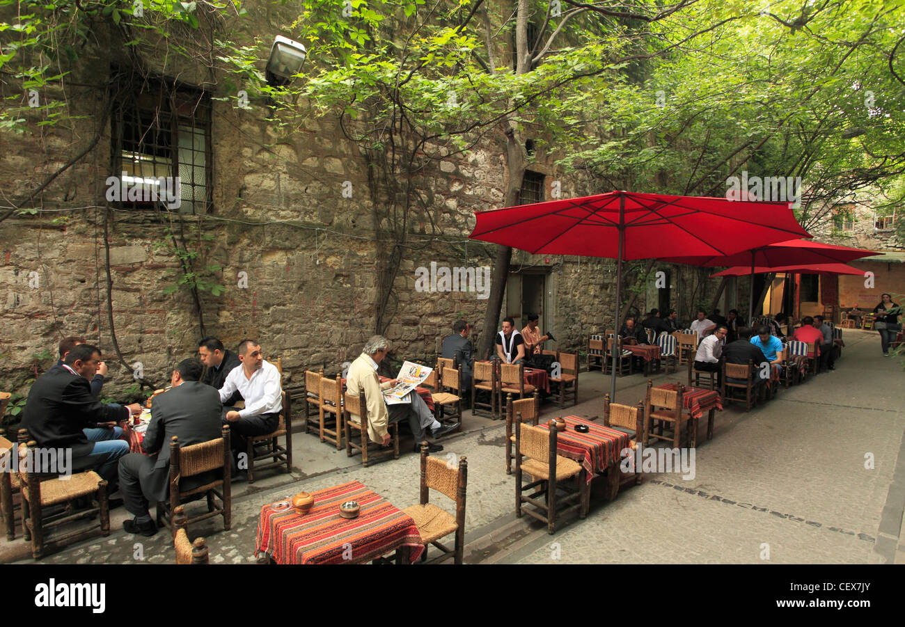 Turkey; Istanbul; street tea shop, people Stock Photo - Alamy