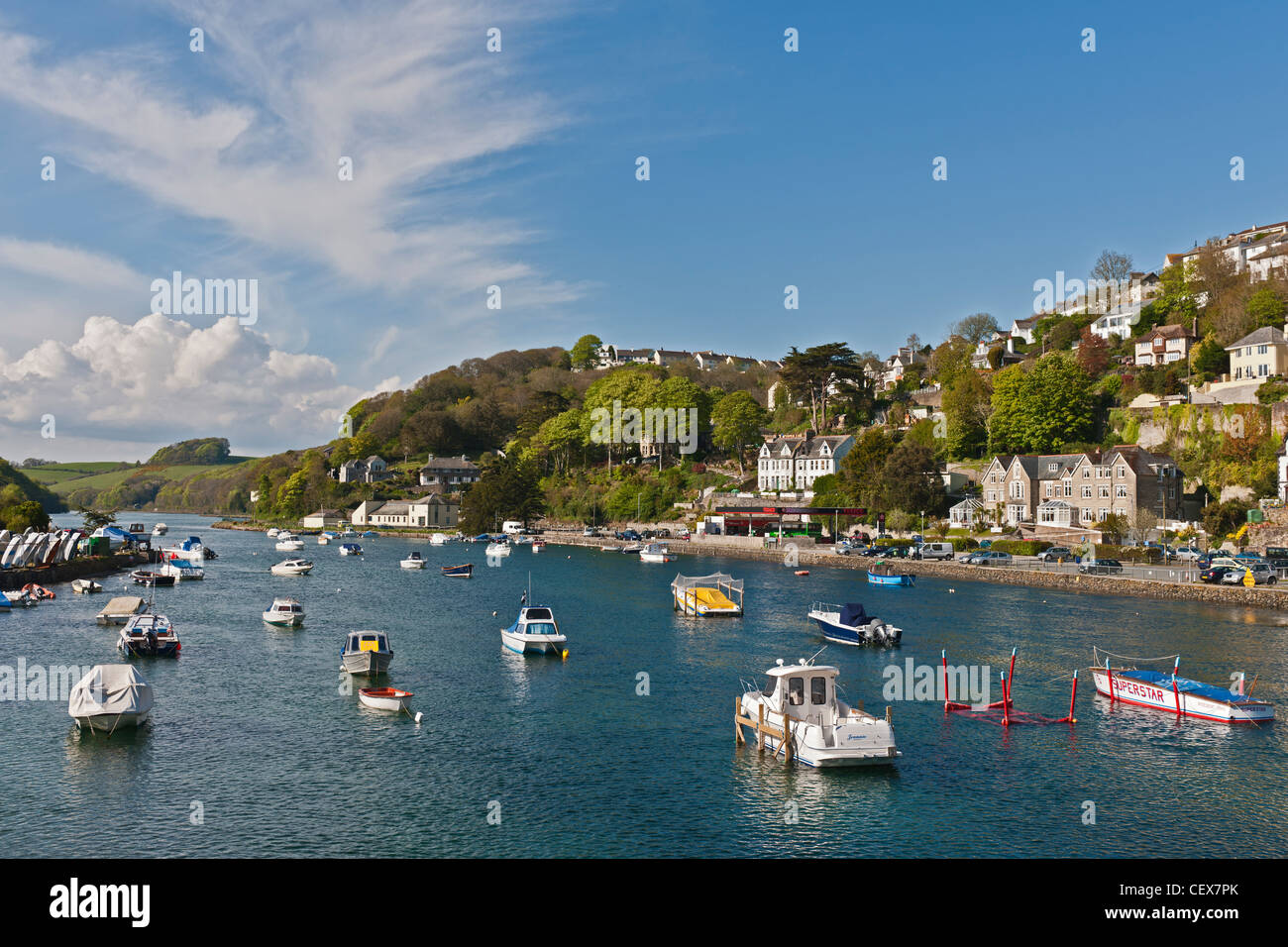 Looe, Looe Harbour, Cornwall, Great Britain, UK Stock Photo - Alamy