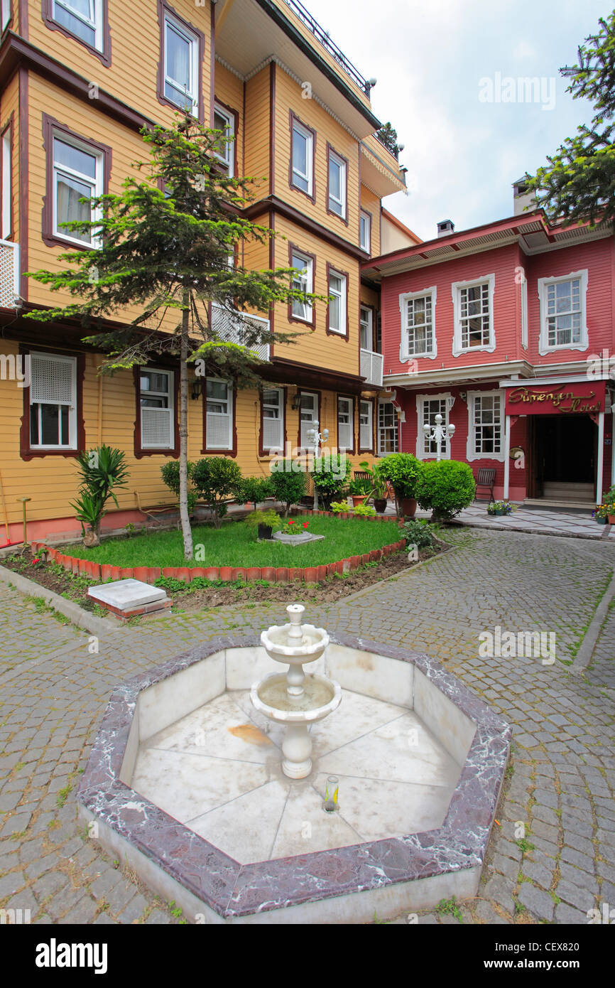 Turkey; Istanbul; Sultanahmet, traditional, style, houses Stock Photo ...