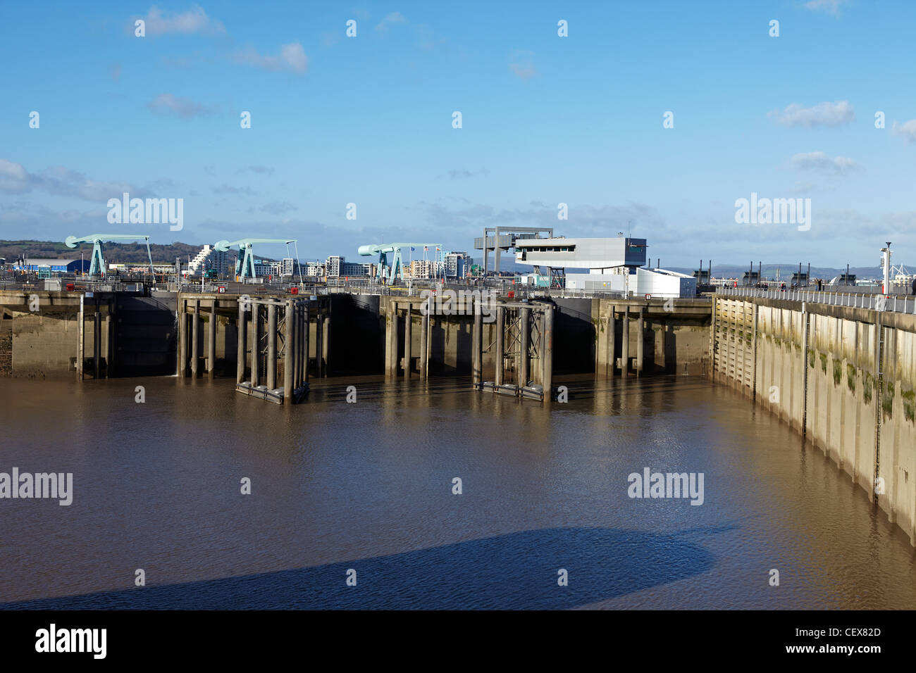Cardiff bay barrage hi-res stock photography and images - Alamy