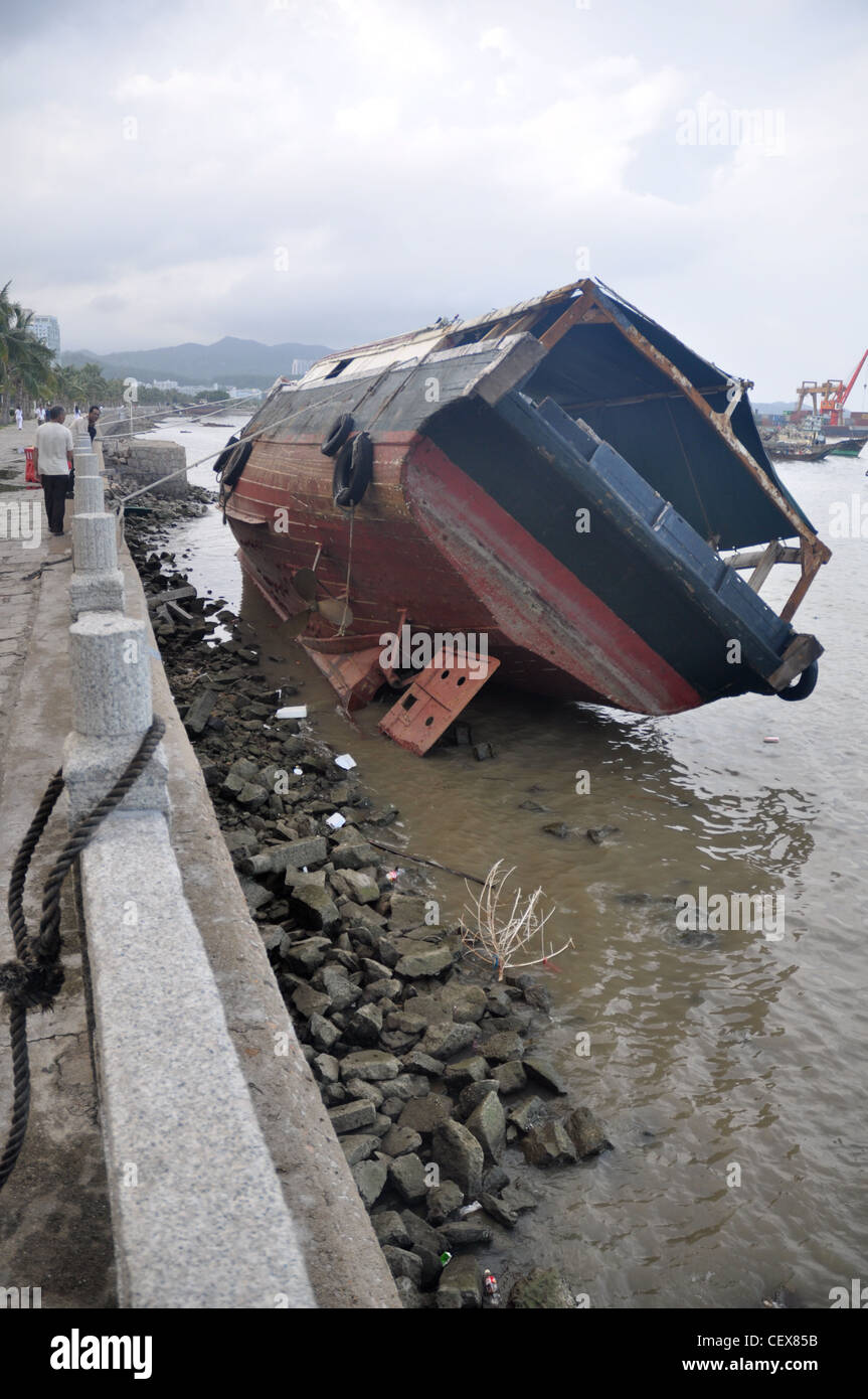 After a typhoon Stock Photo - Alamy