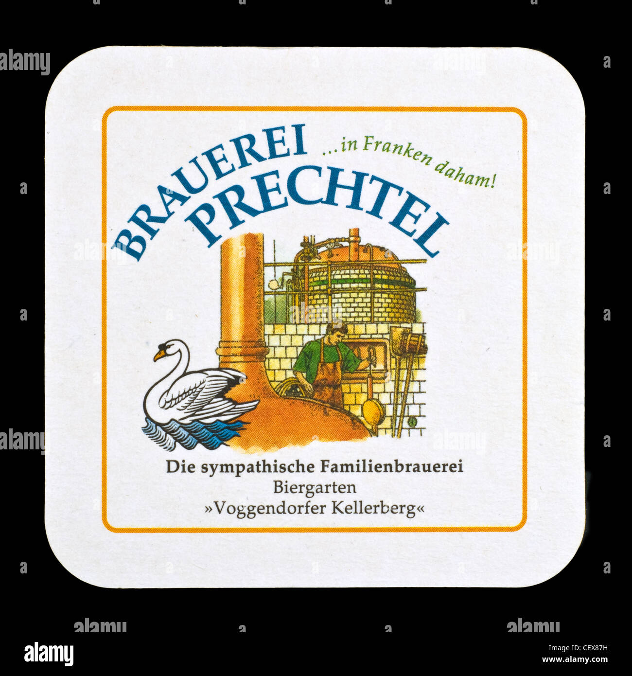 Beer mat from prechtel brewery hi-res stock photography and images - Alamy