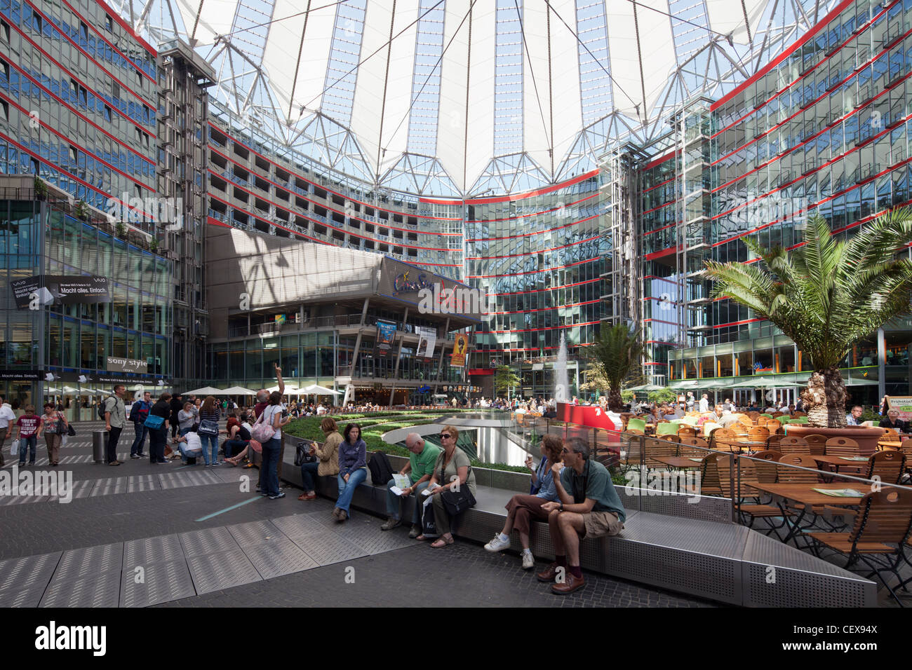 Sony Center, Potsdamer Platz, Berlin, Germany Stock Photo - Alamy