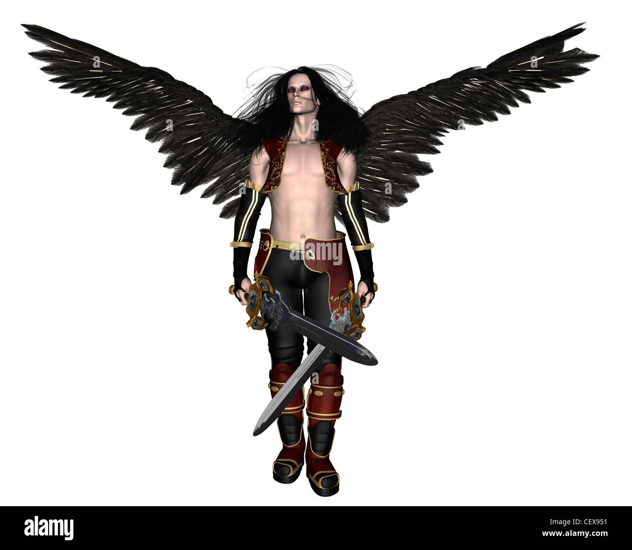 Fallen Male Angel Costume
