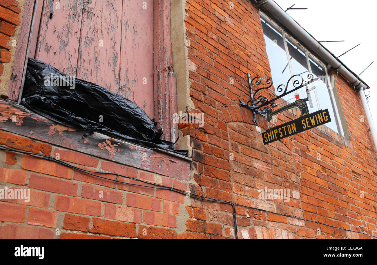 Sewing shop Sign Stock Photo - Alamy