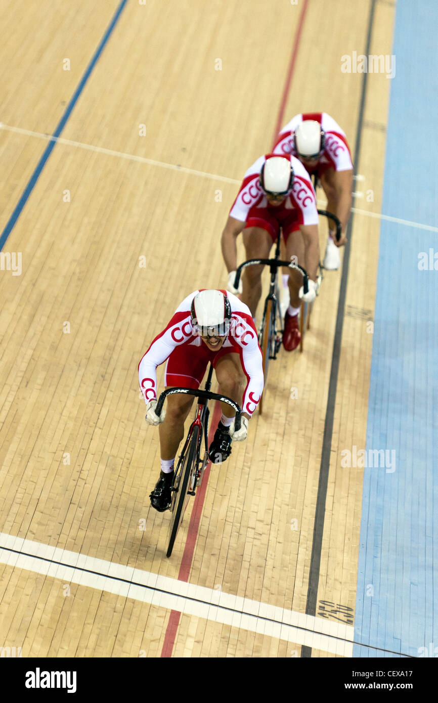 Poland's Men's Team Sprint, team Track Cycling World Cup 2012 London ...