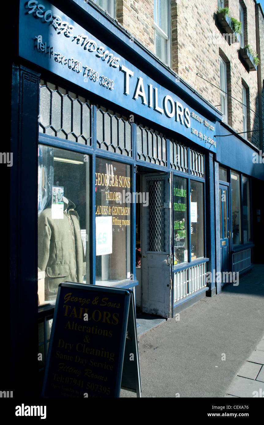 Old Fashioned Tailors Shop, London Stock Photo - Alamy