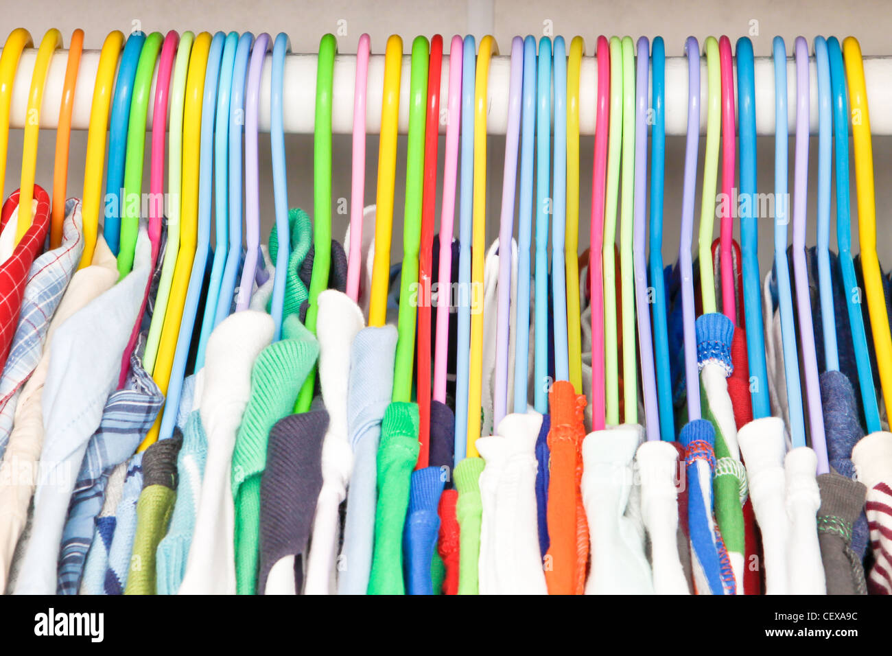 Colourful wardrobe hi-res stock photography and images - Alamy