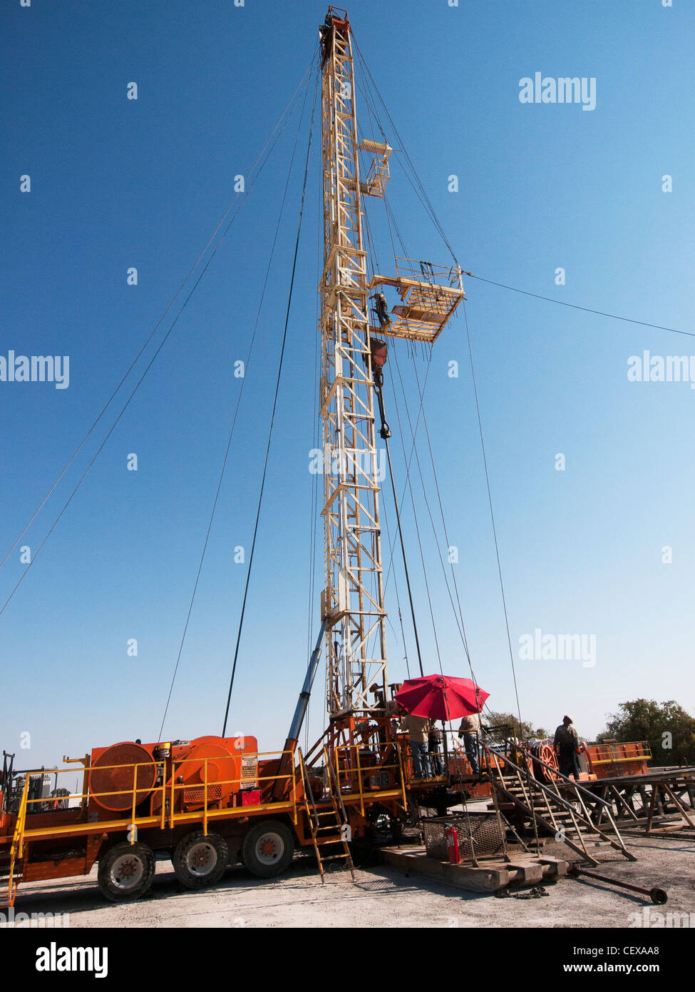 Water well drilling hi-res stock photography and images - Alamy