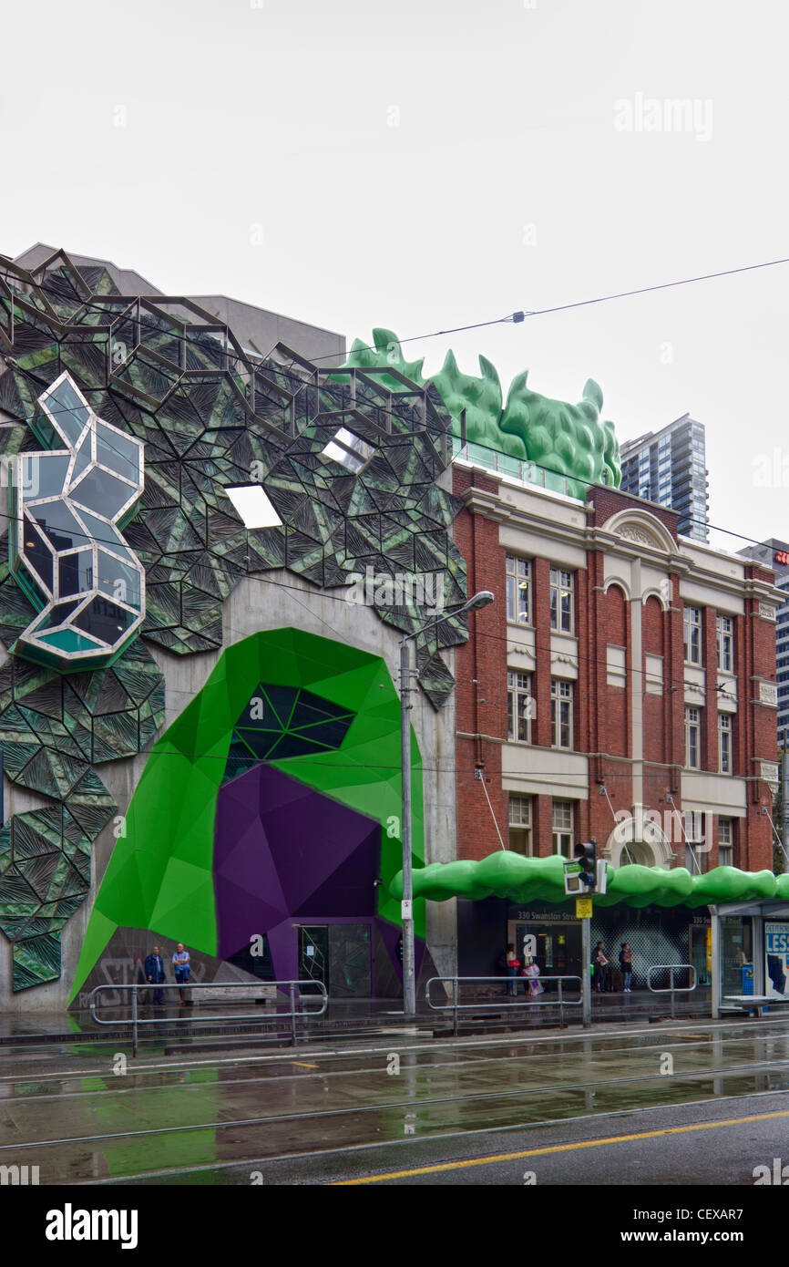 refurbished part of Storey Hall, RMIT, Melbourne, Australia Stock Photo ...