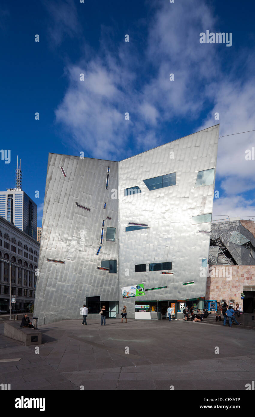 Federation Square, Melbourne, Victoria, Australia Stock Photo - Alamy