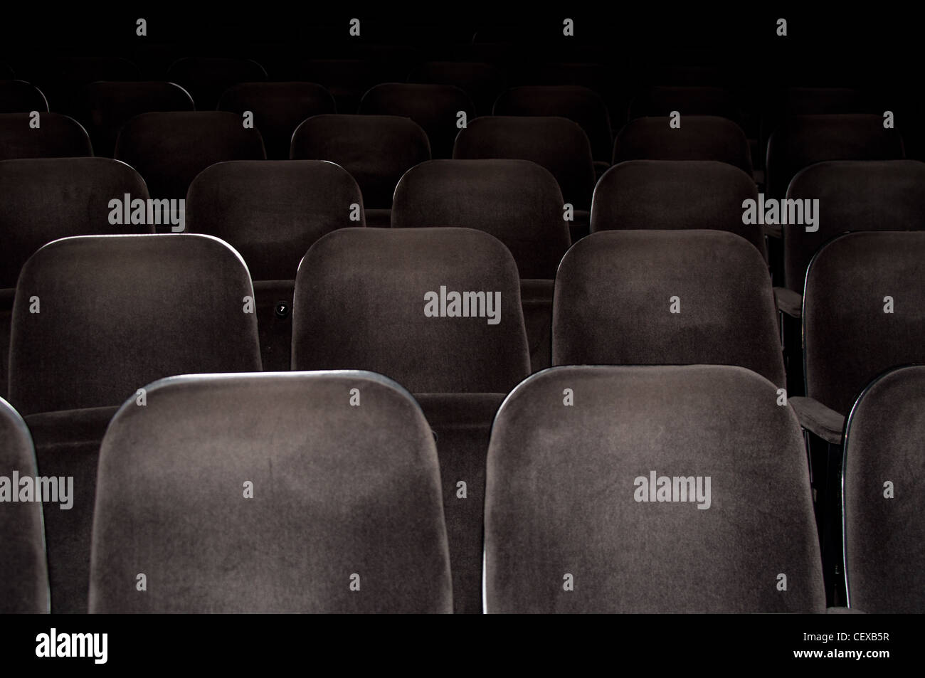 Cinema hall monochrome hi-res stock photography and images - Alamy