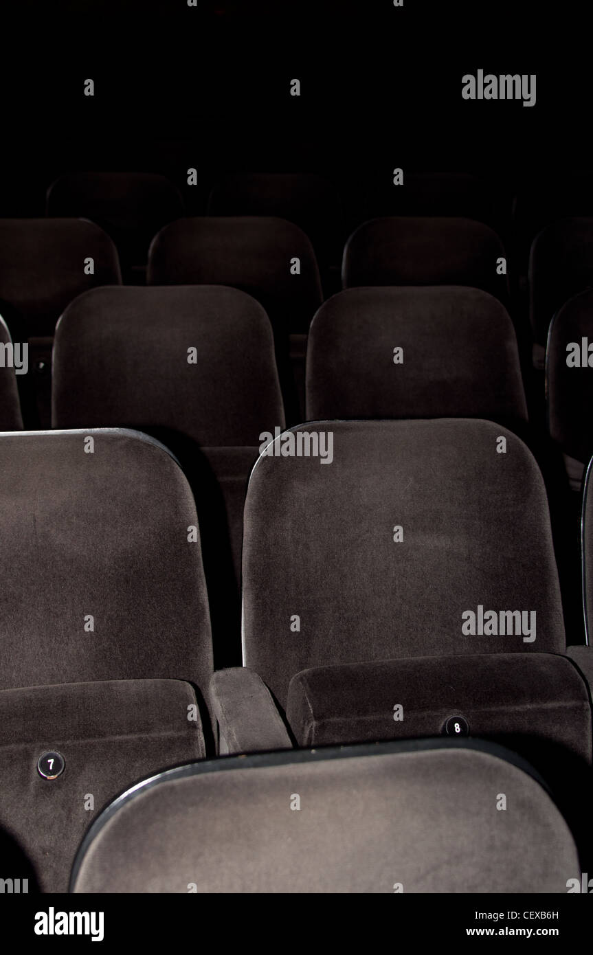 Cinema hall monochrome hi-res stock photography and images - Alamy