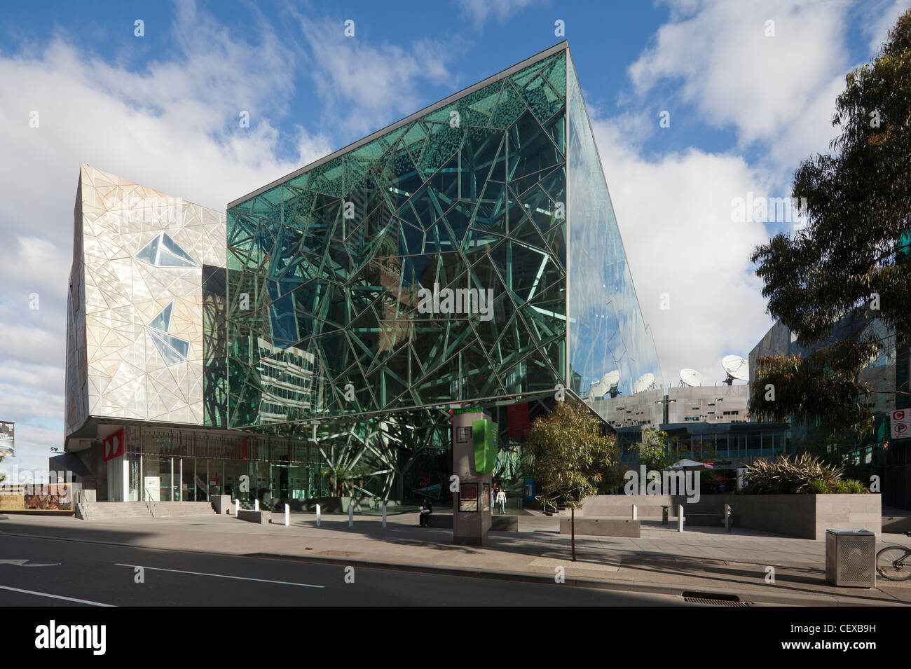 Federation Square, Melbourne, Victoria, Australia Stock Photo - Alamy