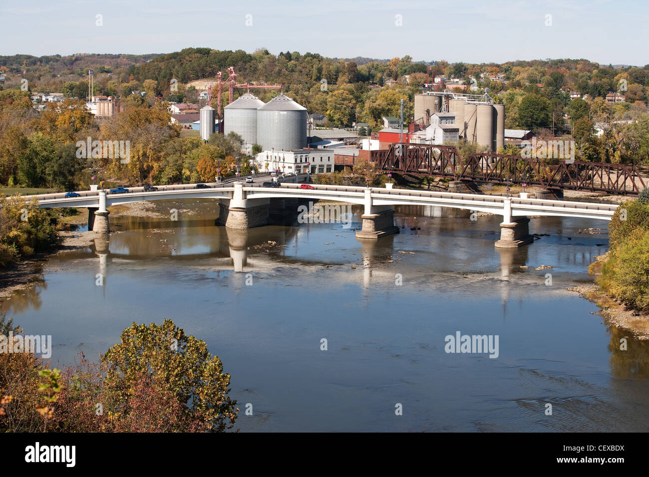 Zanesville y bridge hi-res stock photography and images - Alamy