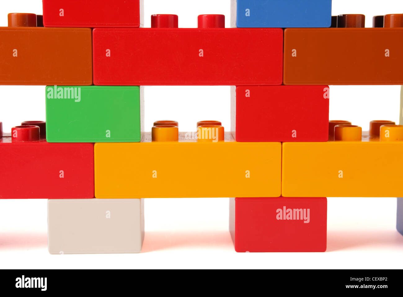 Bars made of plastic bricks Stock Photo - Alamy