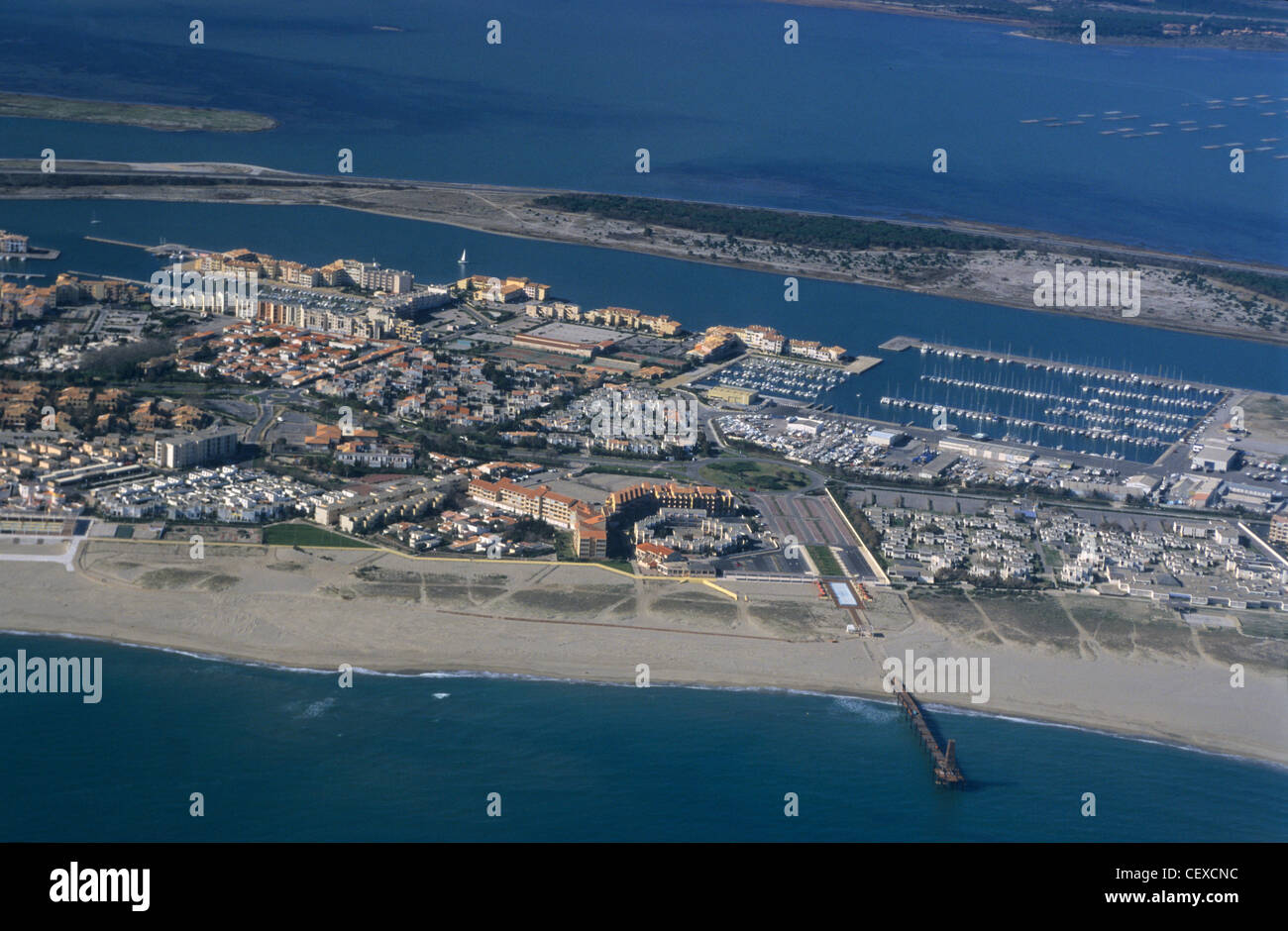 Port Leucate, Aude, Languedoc-Roussillon region, France Stock Photo - Alamy