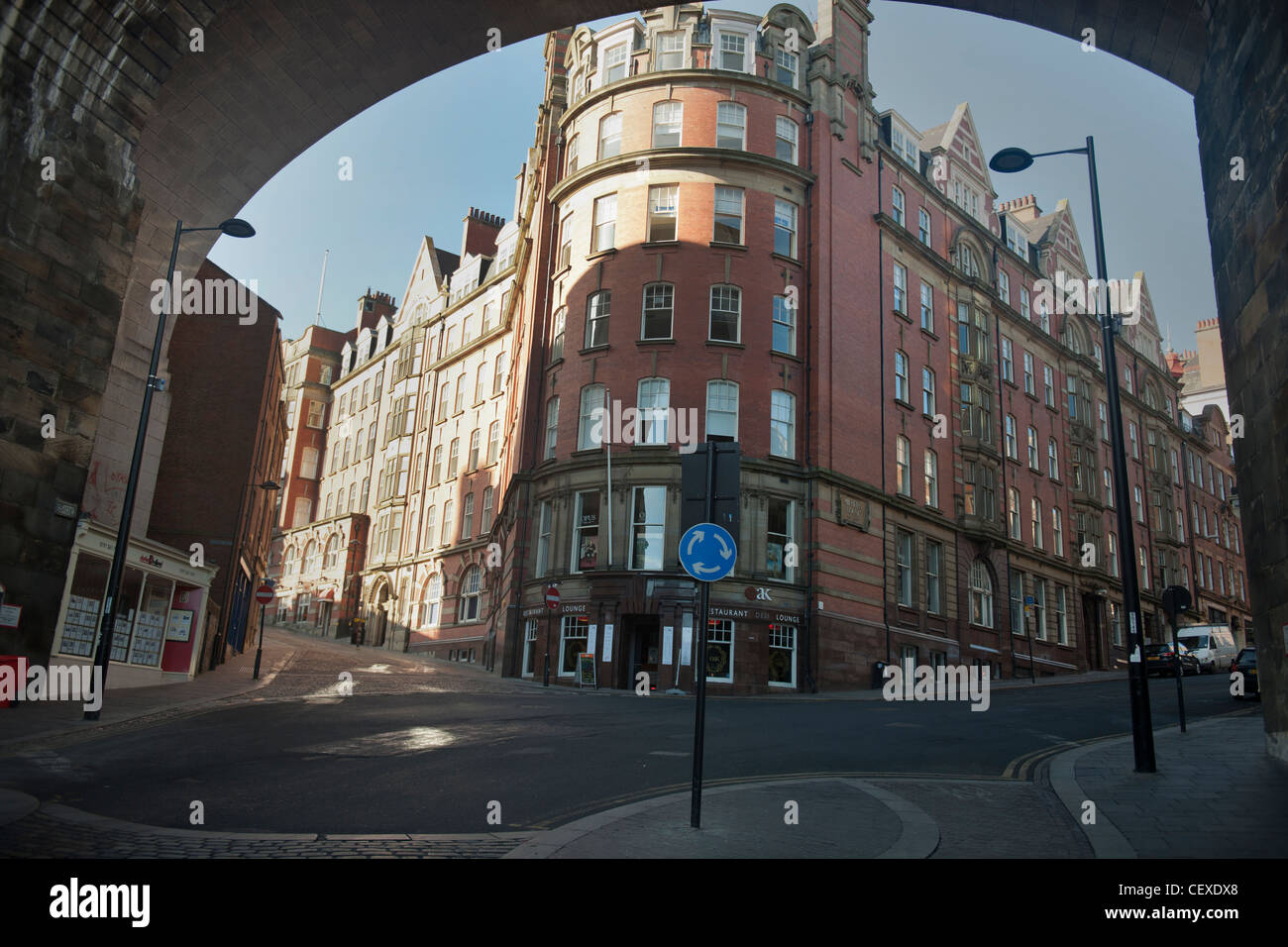 Streets of Newcastle Stock Photo - Alamy