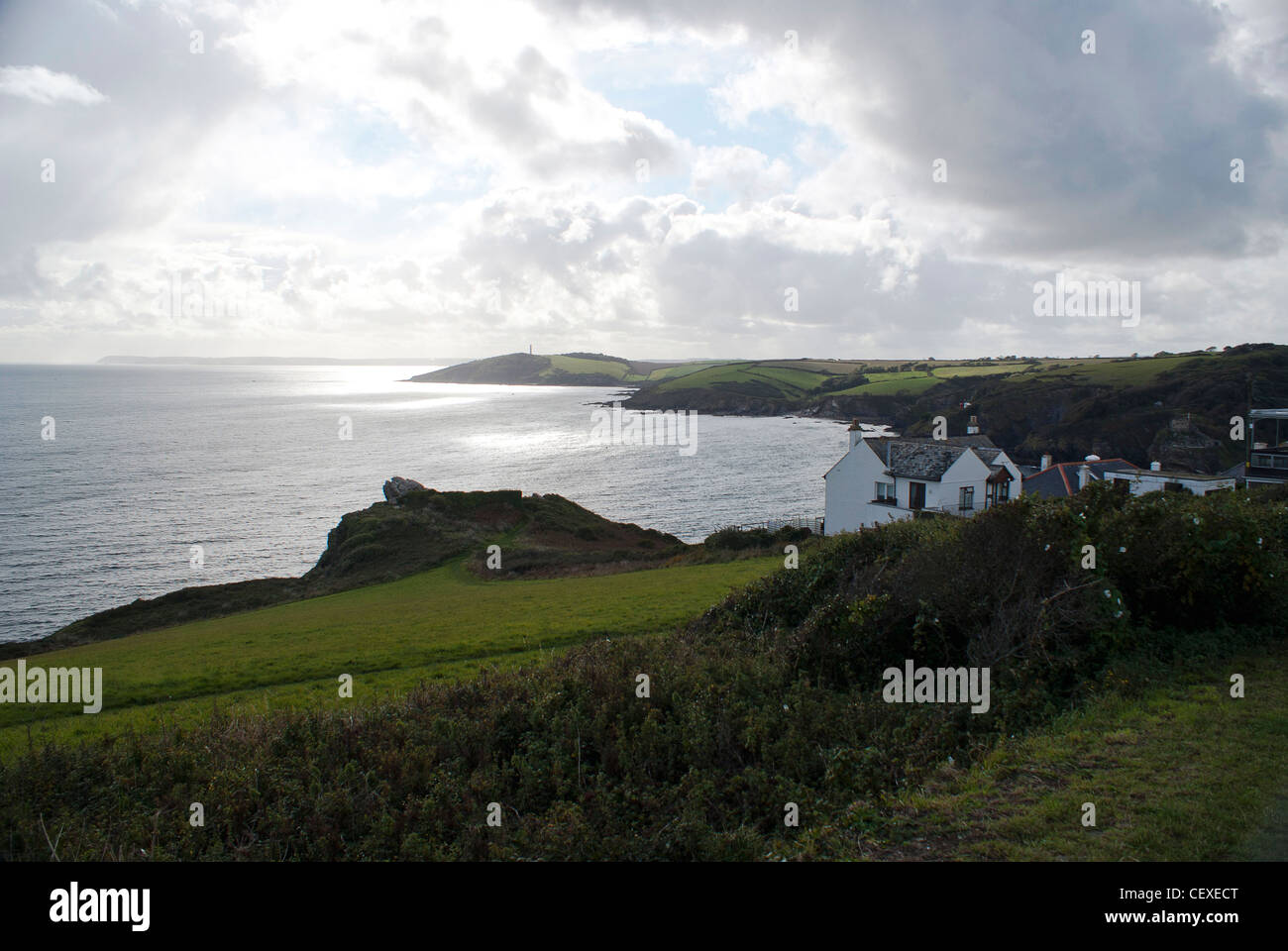 A cornish landscape Stock Photo - Alamy