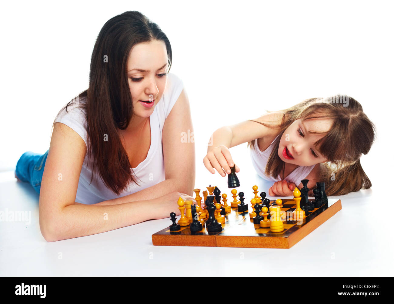 Mother bringing child to work hi-res stock photography and images - Alamy