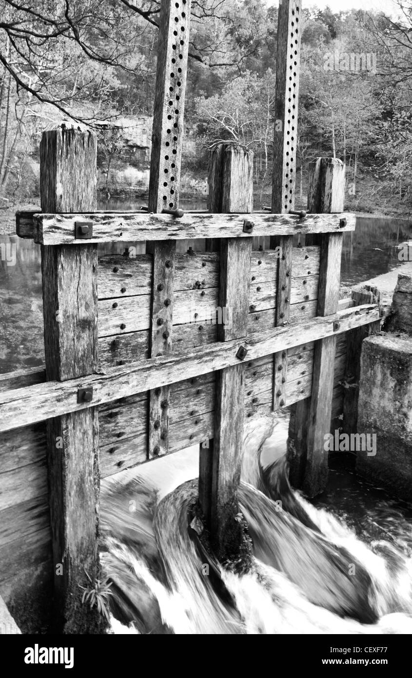 Mill gates Black and White Stock Photos & Images - Alamy